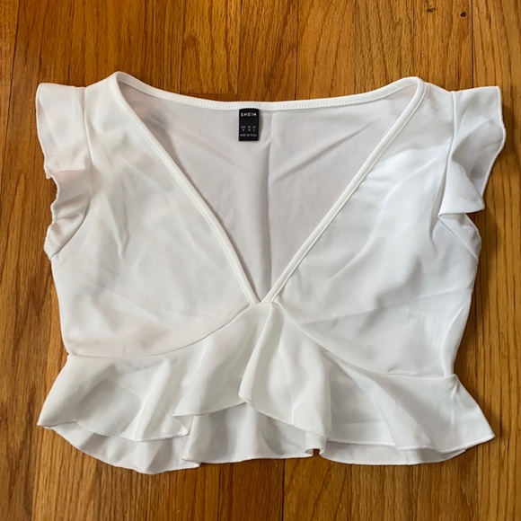 SHEIN | Tops | Shein Ruffle Top | Poshmark